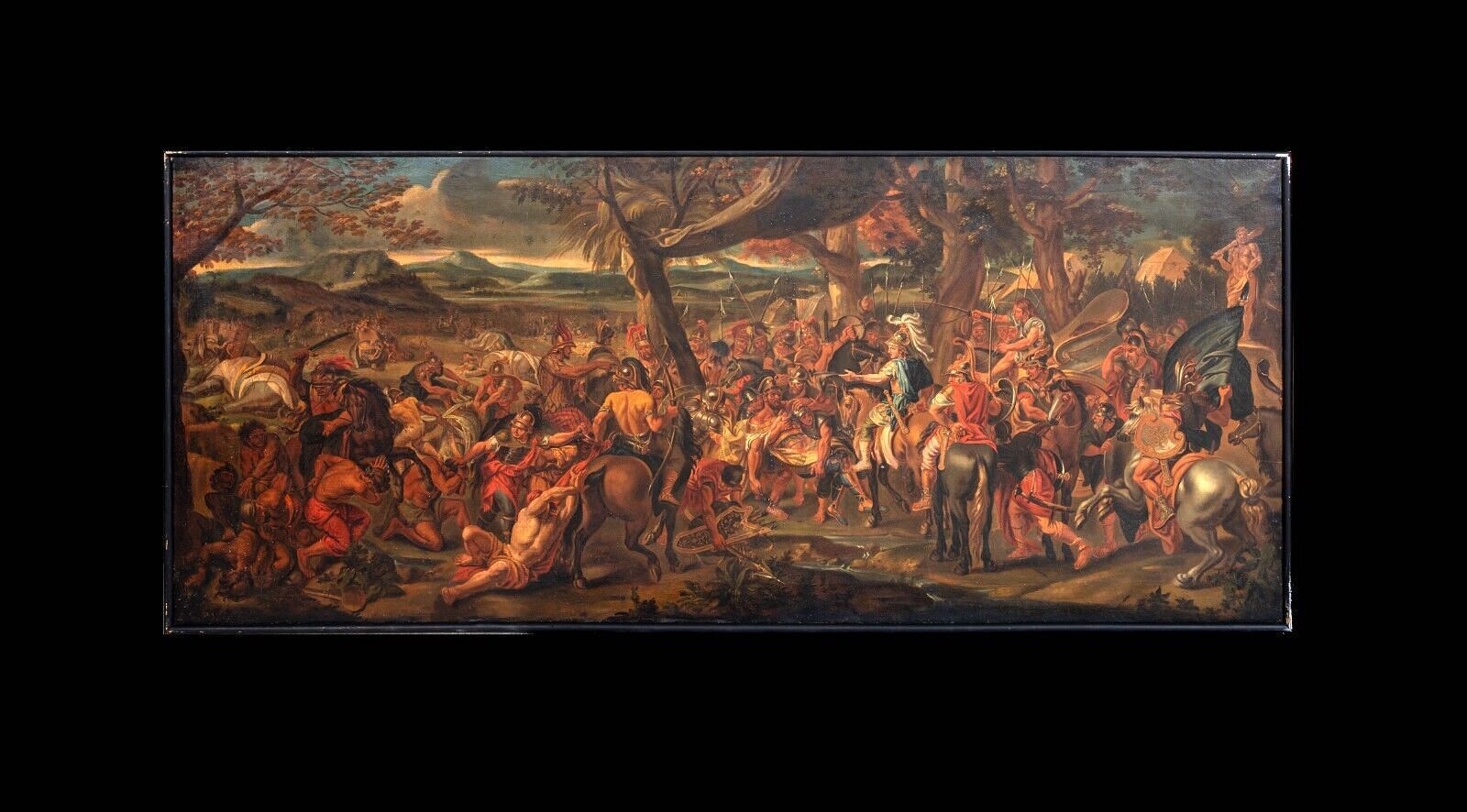 Charles Le Brun | THE BATTLE OF HYDASPES (17th Century) | MutualArt