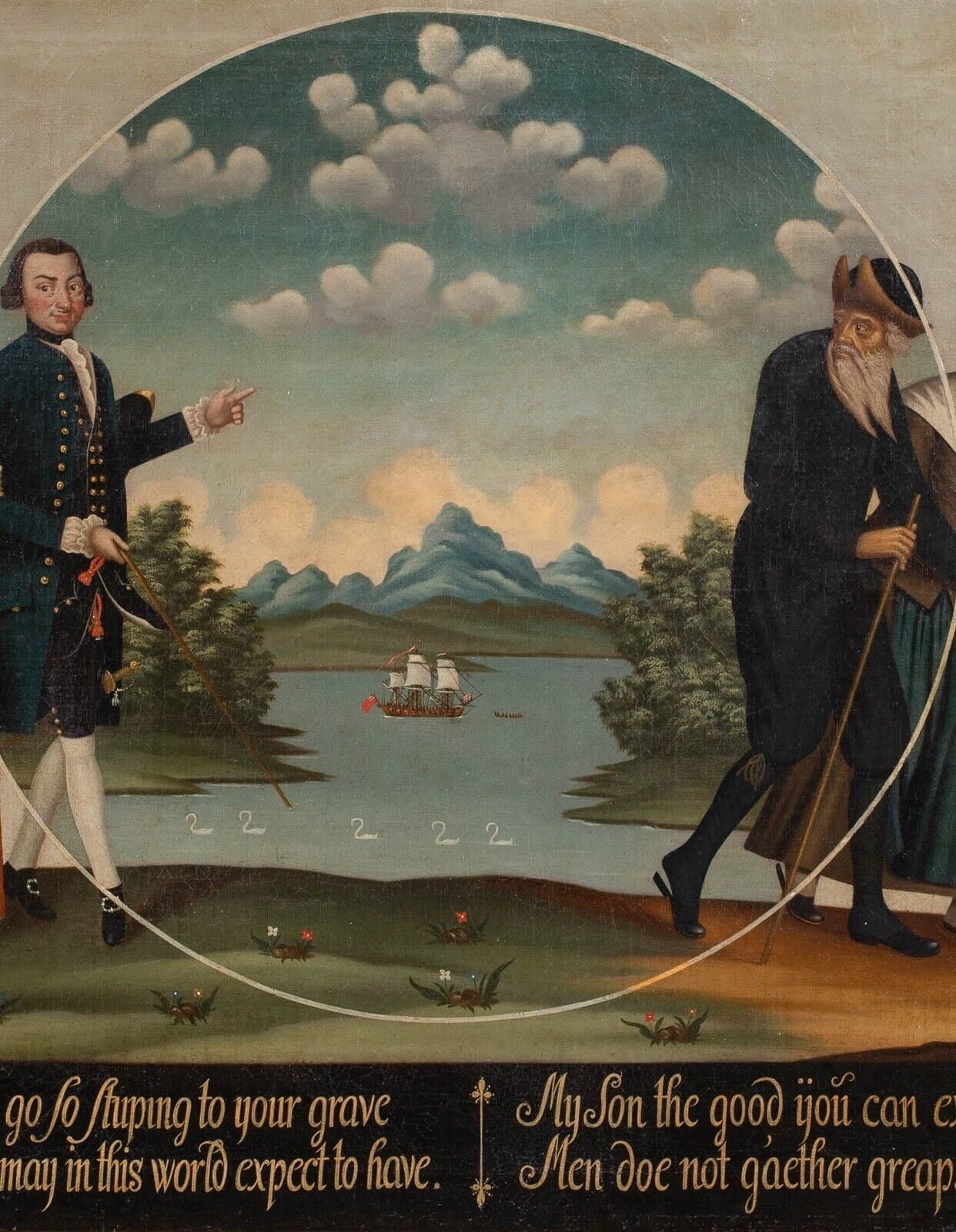 British School, 18th Century | AN ALLEGORY OF MARRIAGE | MutualArt