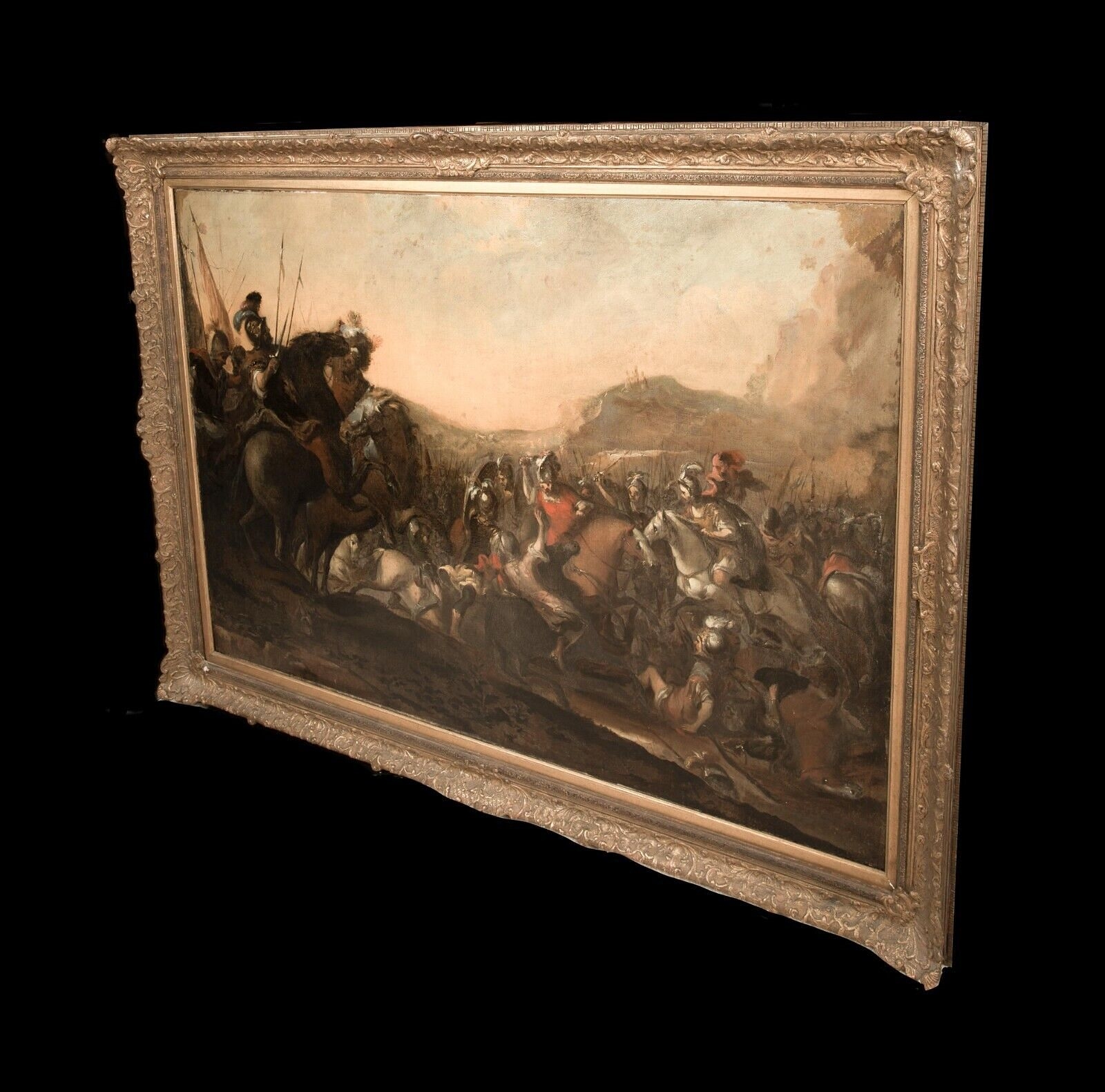 Italian School, 17th Century | CHRISTIAN OTTOMAN CAVALRY BATTLE II ...