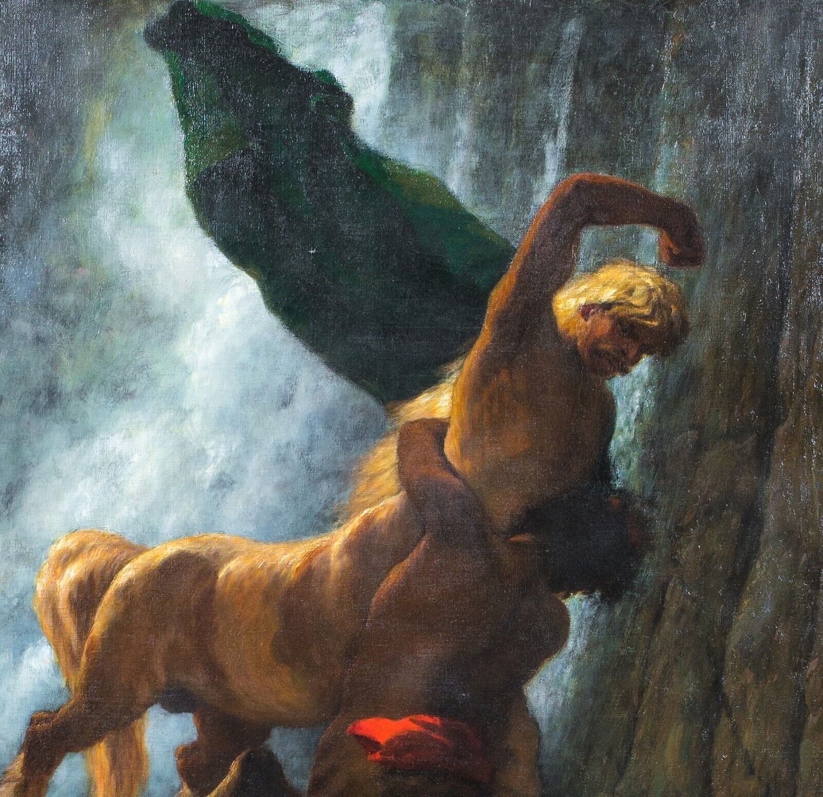 Maximilian Wachsmuth | THE BATTLE OF THE CENTAURS (19th Century ...