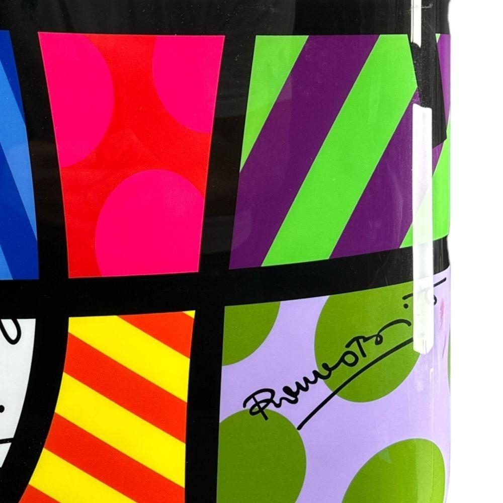 Romero Britto | NWT Romero Britto Hardside Luggage Suitcase | MutualArt