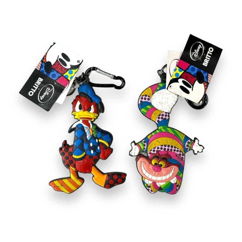 Romero Britto | 4 Romero Britto Disney Character Keychains | MutualArt