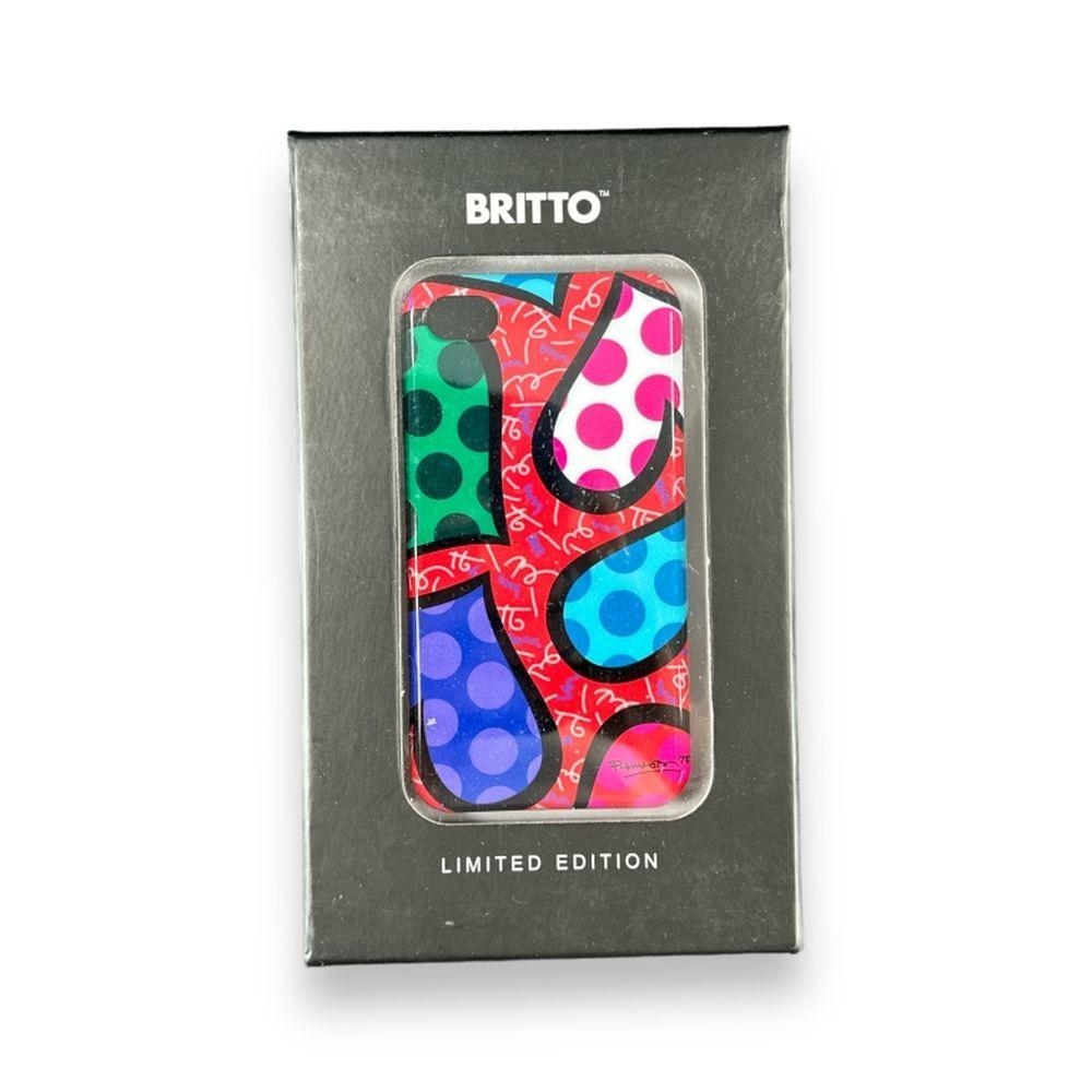 Romero Britto | 3 Romero Britto Limited Edition iPhone 4 Cases | MutualArt