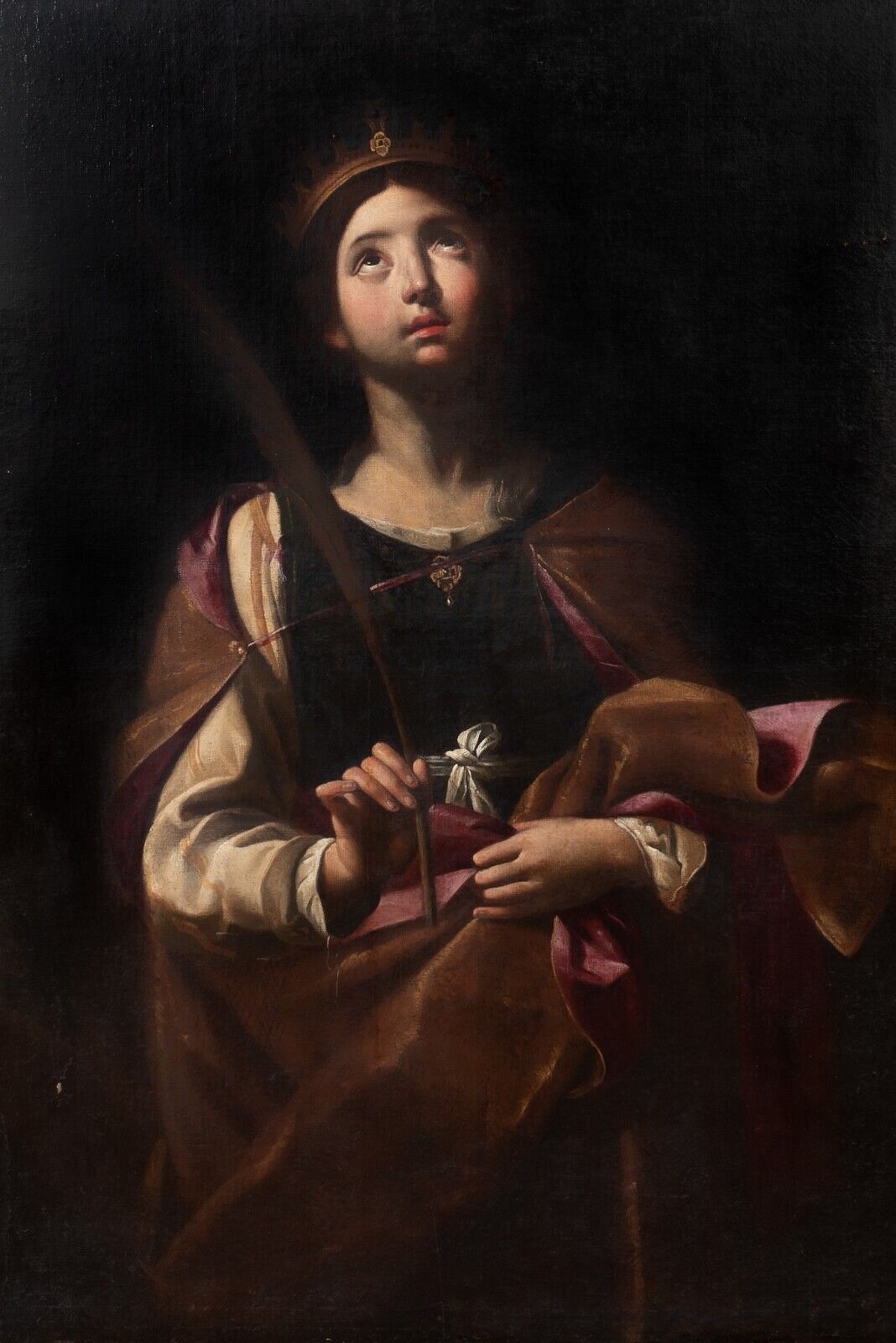 Italian School, 17th Century | Saint Catherine of Alexandria | MutualArt