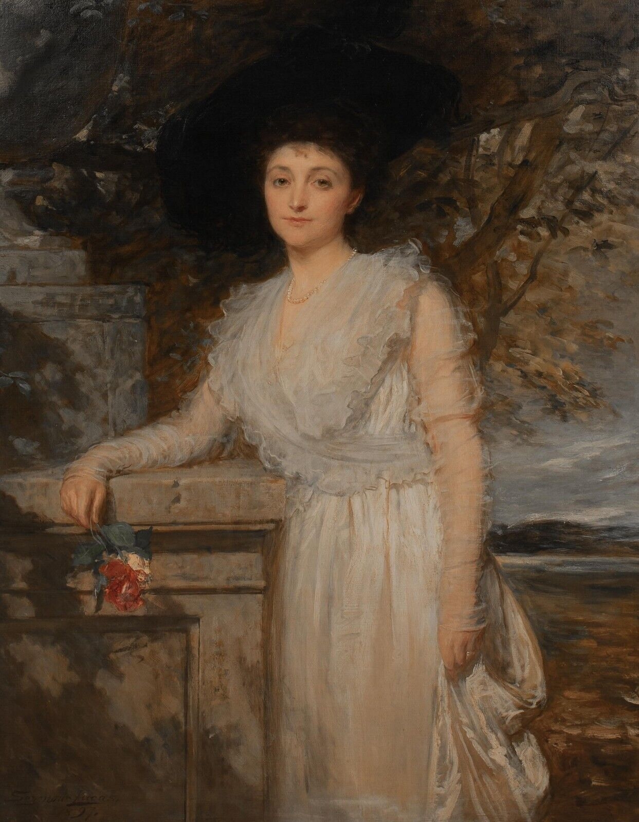 John Seymour Lucas | PORTRAIT OF MRS LOUISA HARTLEY TOOTH (19th Century ...