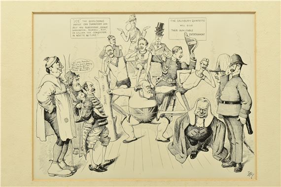 Edward Tennyson Reed | EDWARD TENNYSON REED (1860-1933) 'THE SALISBURY ...