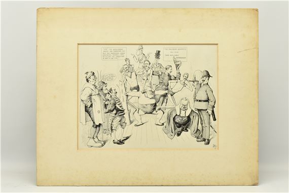 Edward Tennyson Reed | EDWARD TENNYSON REED (1860-1933) 'THE SALISBURY ...