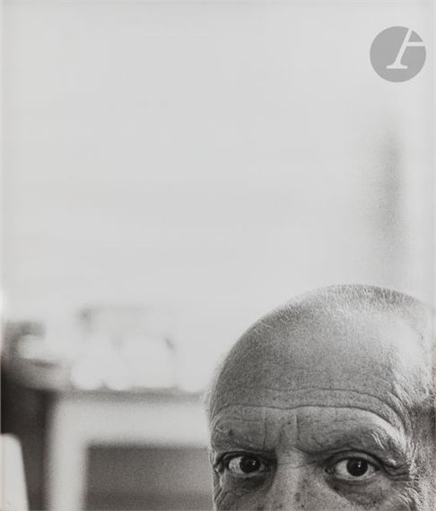 André Villers | Pablo Picasso. Cannes, 1955. (Circa 1990) | MutualArt