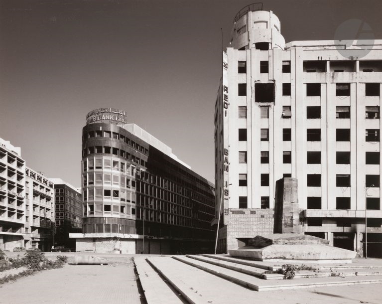 Gabriele Basilico | Riad El-Solh Square. Beirut, 1991. (1991) | MutualArt