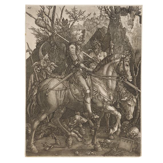 Albrecht Dürer | Knight, Death, and the Devil (1564) | MutualArt