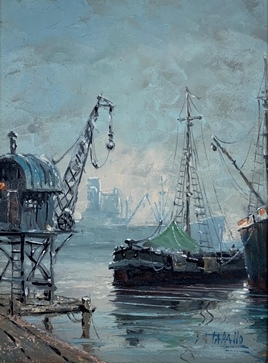 Rodolfo Tarallo | La grúa | MutualArt