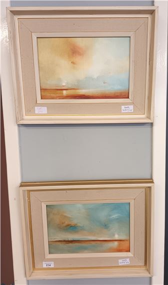 Taylor A Earnshaw | Two various sea scape's | MutualArt