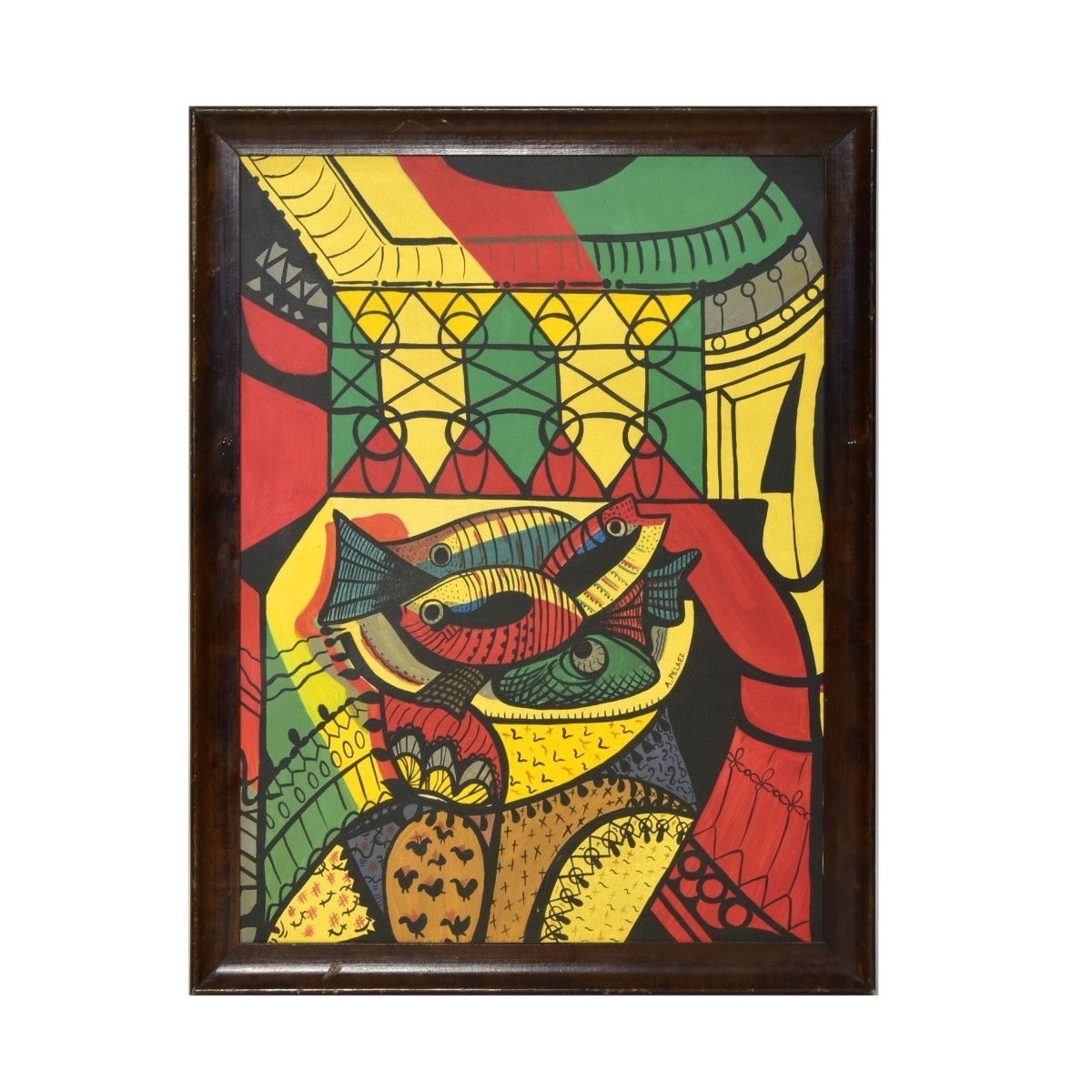 Amelia Peláez | Fish Still Life | MutualArt