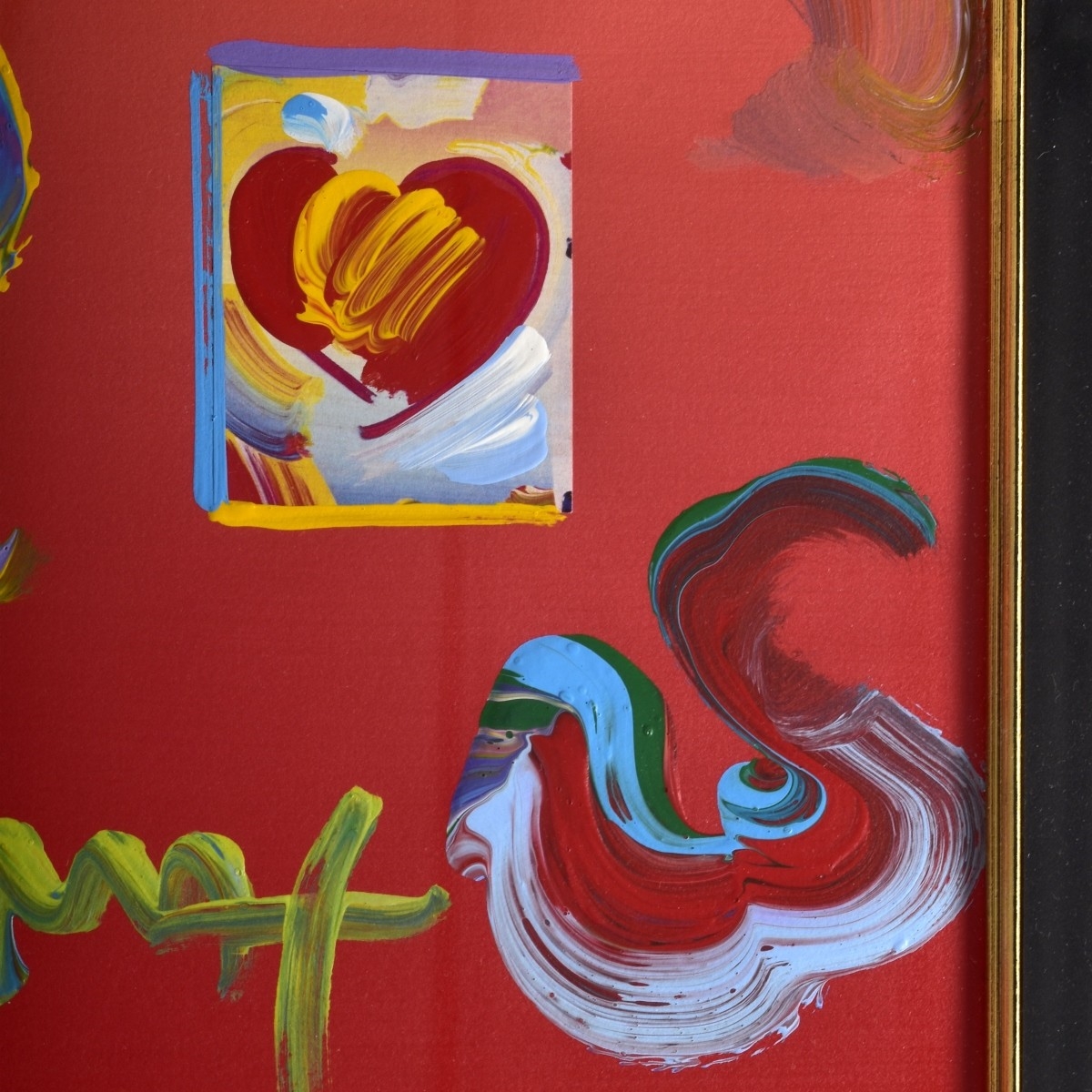 Peter Max | Heart | MutualArt