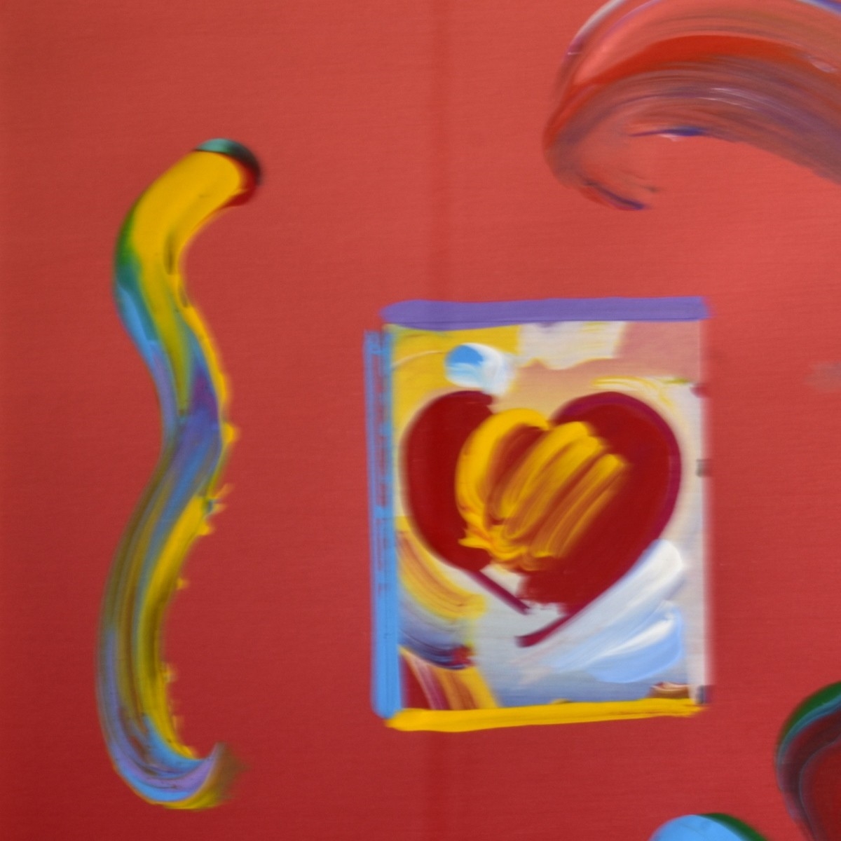 Peter Max | Heart | MutualArt