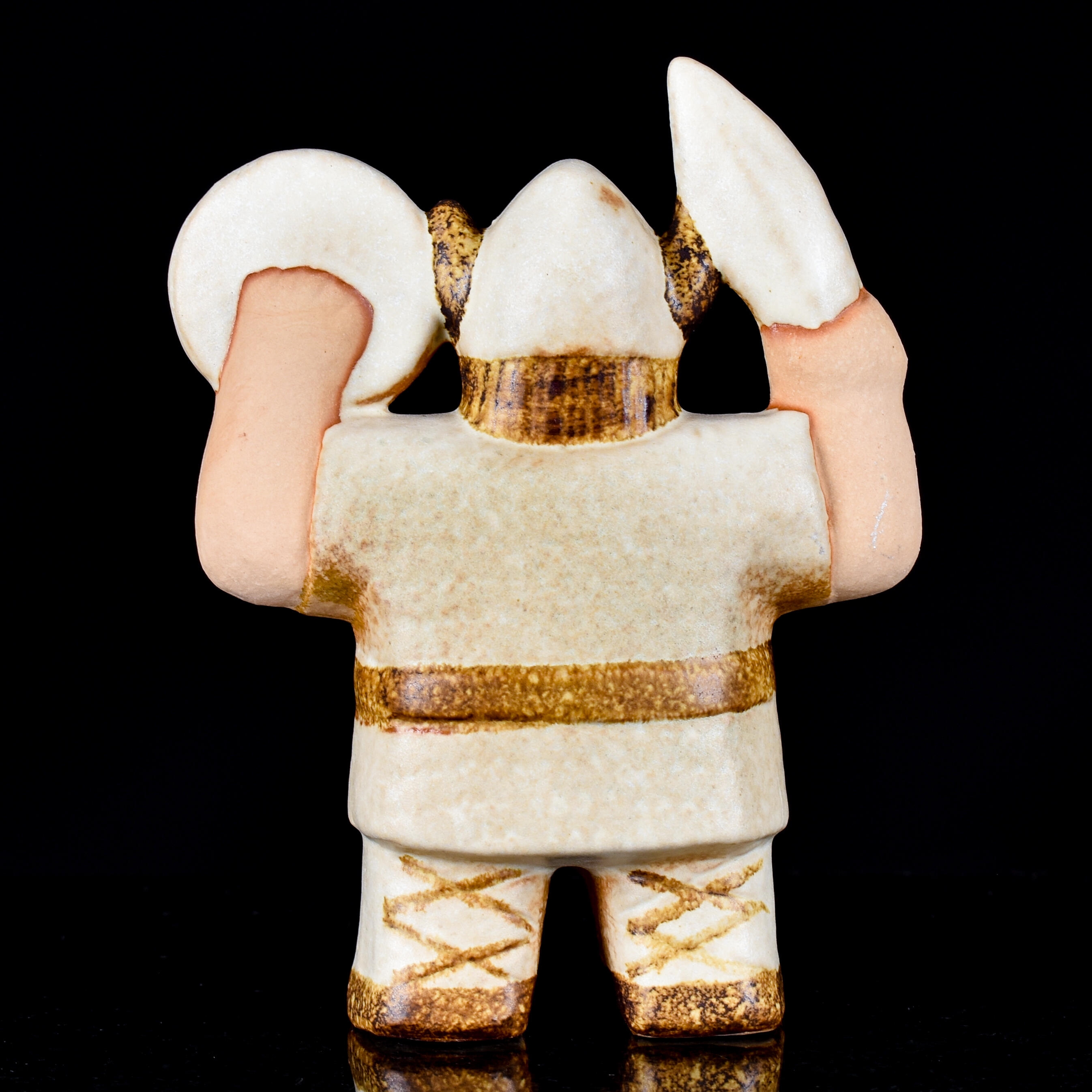 Lisa Larson | Figurine made of stoneware depicting a viking with a ...