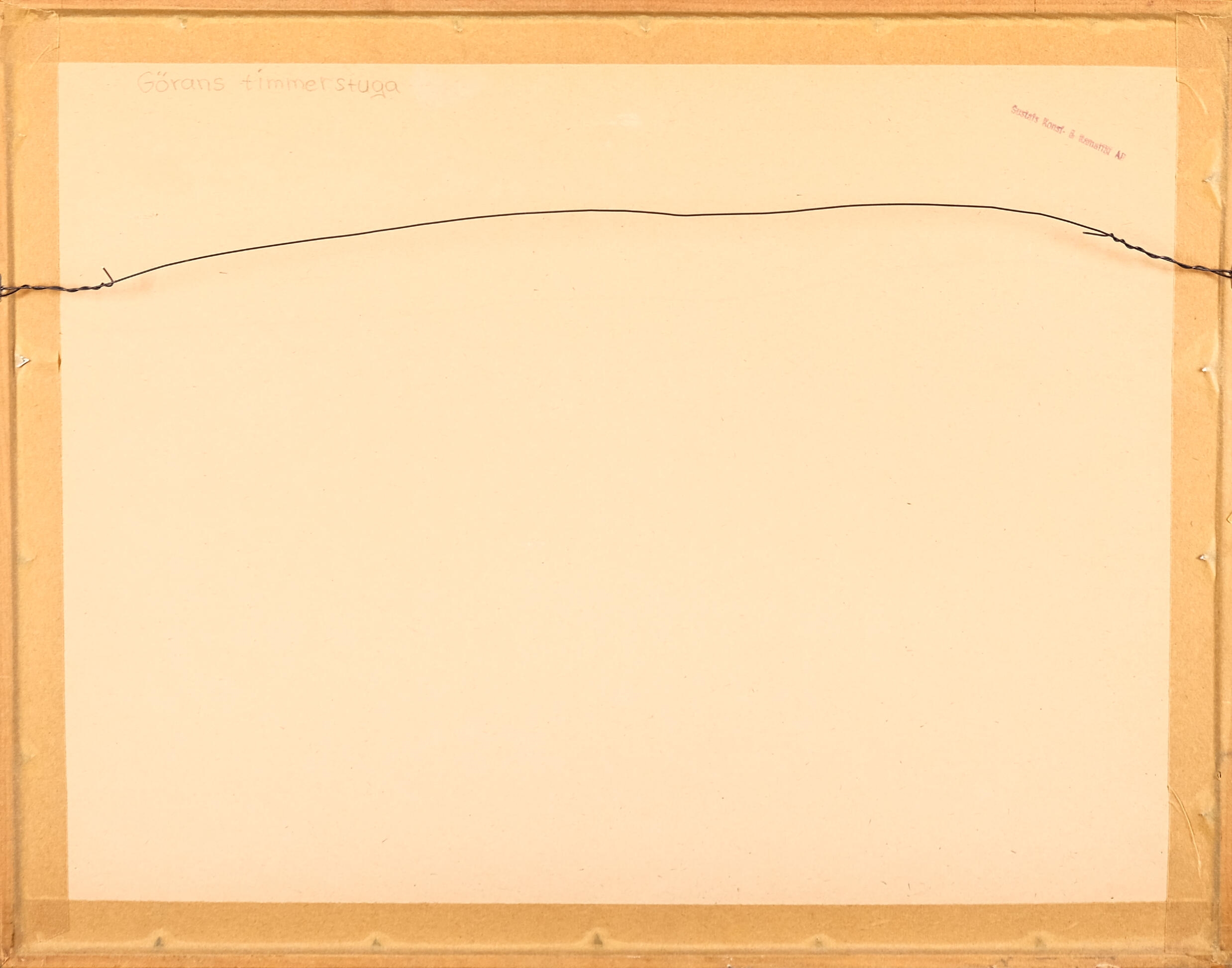 Maj Fager | George's timber hut (1977) | MutualArt