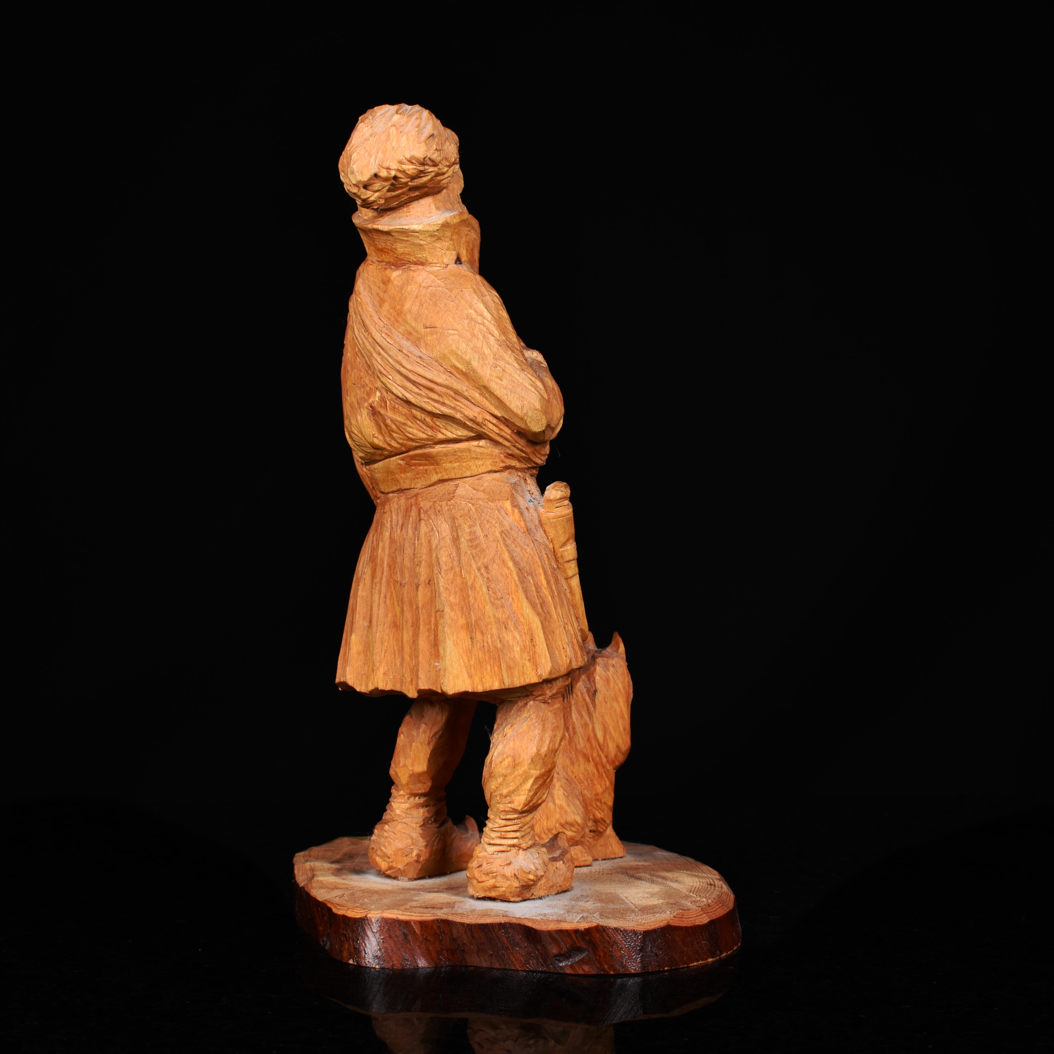 Martin Stenström | Standing sami & dog. (1912 - 2000) | MutualArt