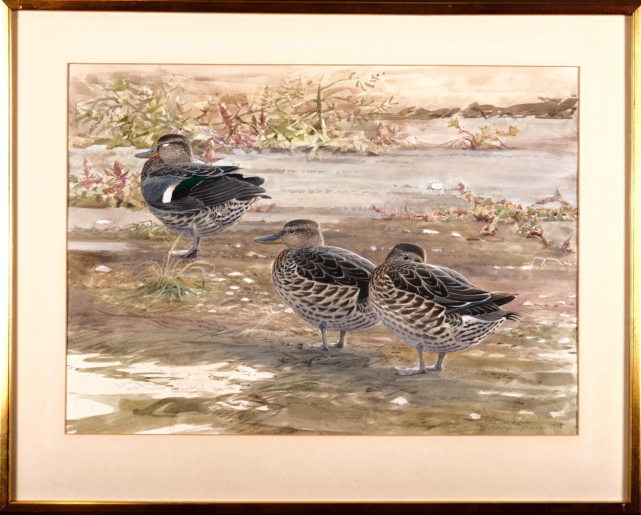 Lars Jonsson | Nature composition with birds (1975) | MutualArt