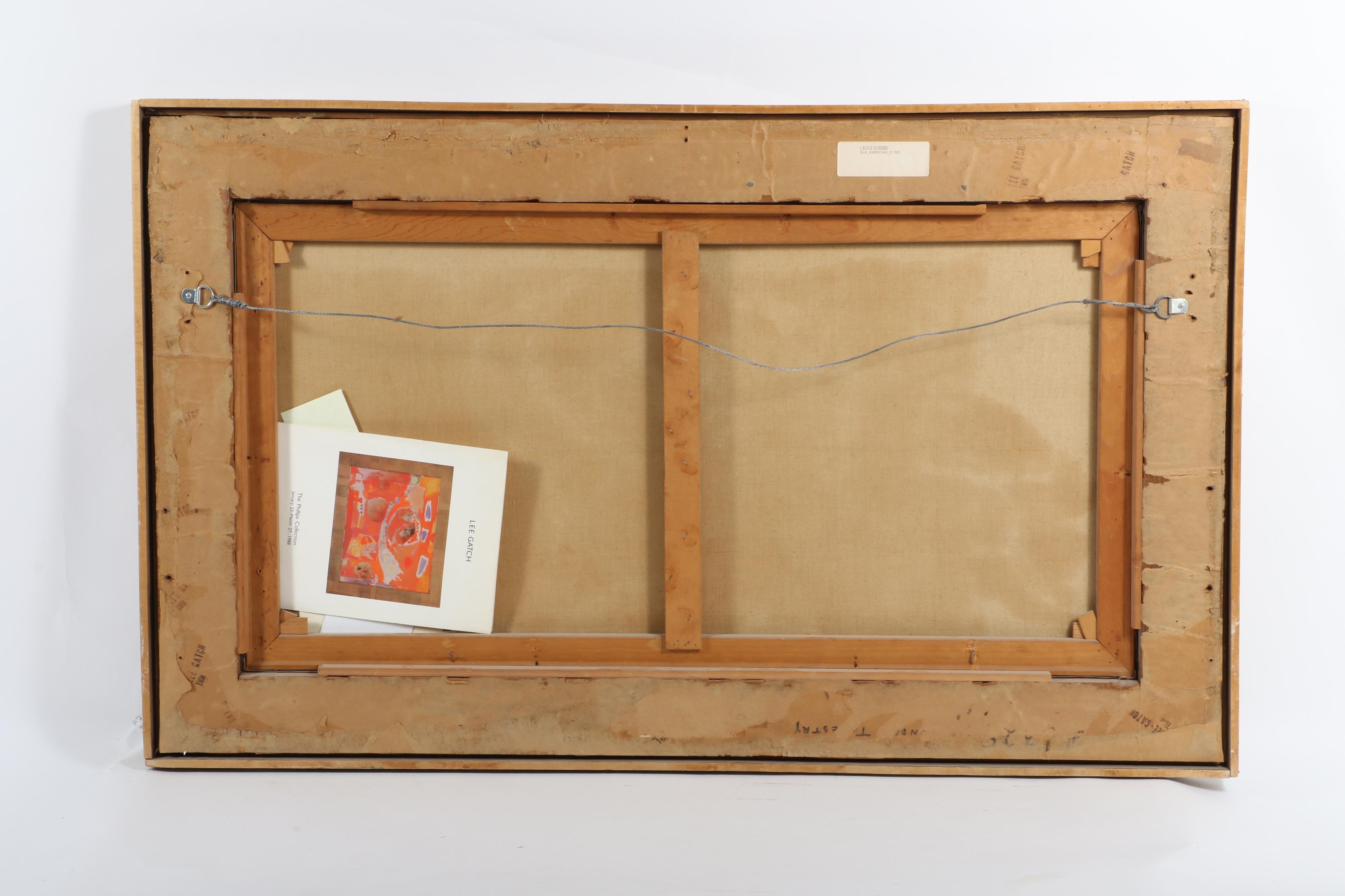 Lee Gatch | abstract landscape, 1961 (1961) | MutualArt