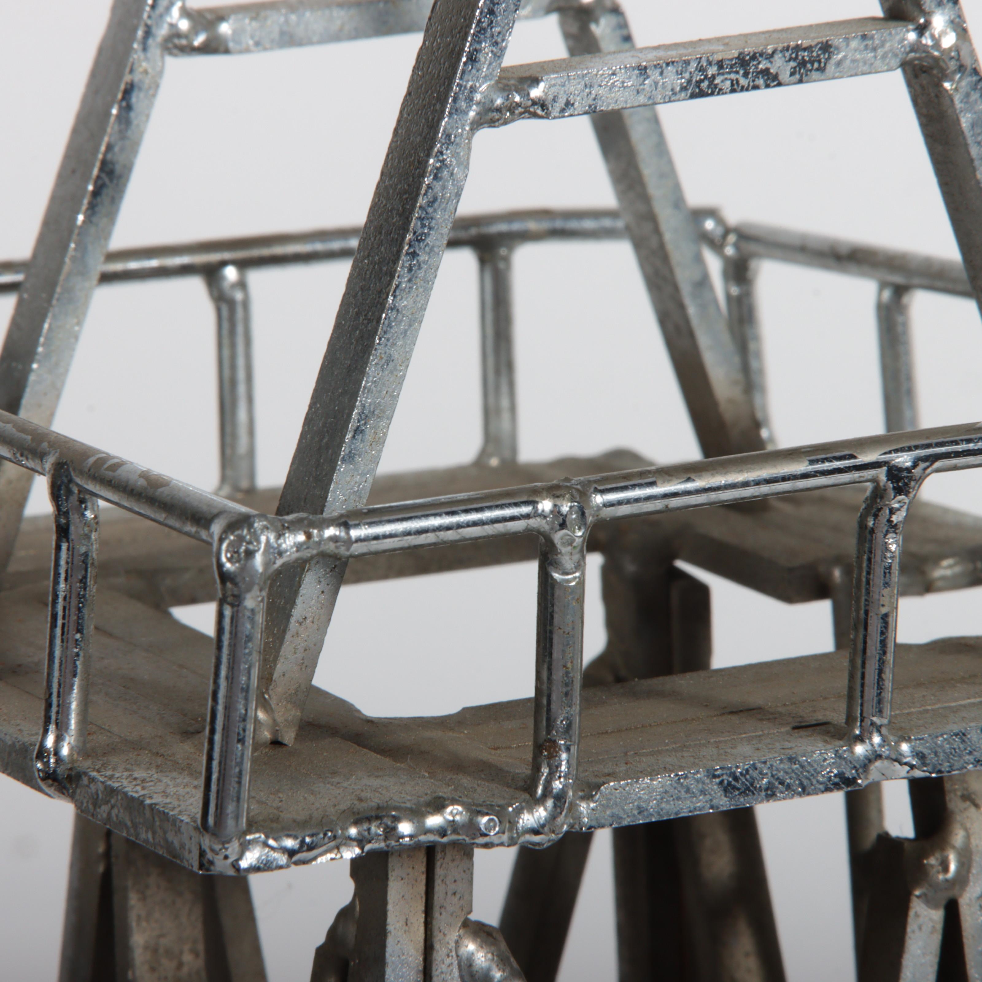 John Spaulding | model oil derrick | MutualArt