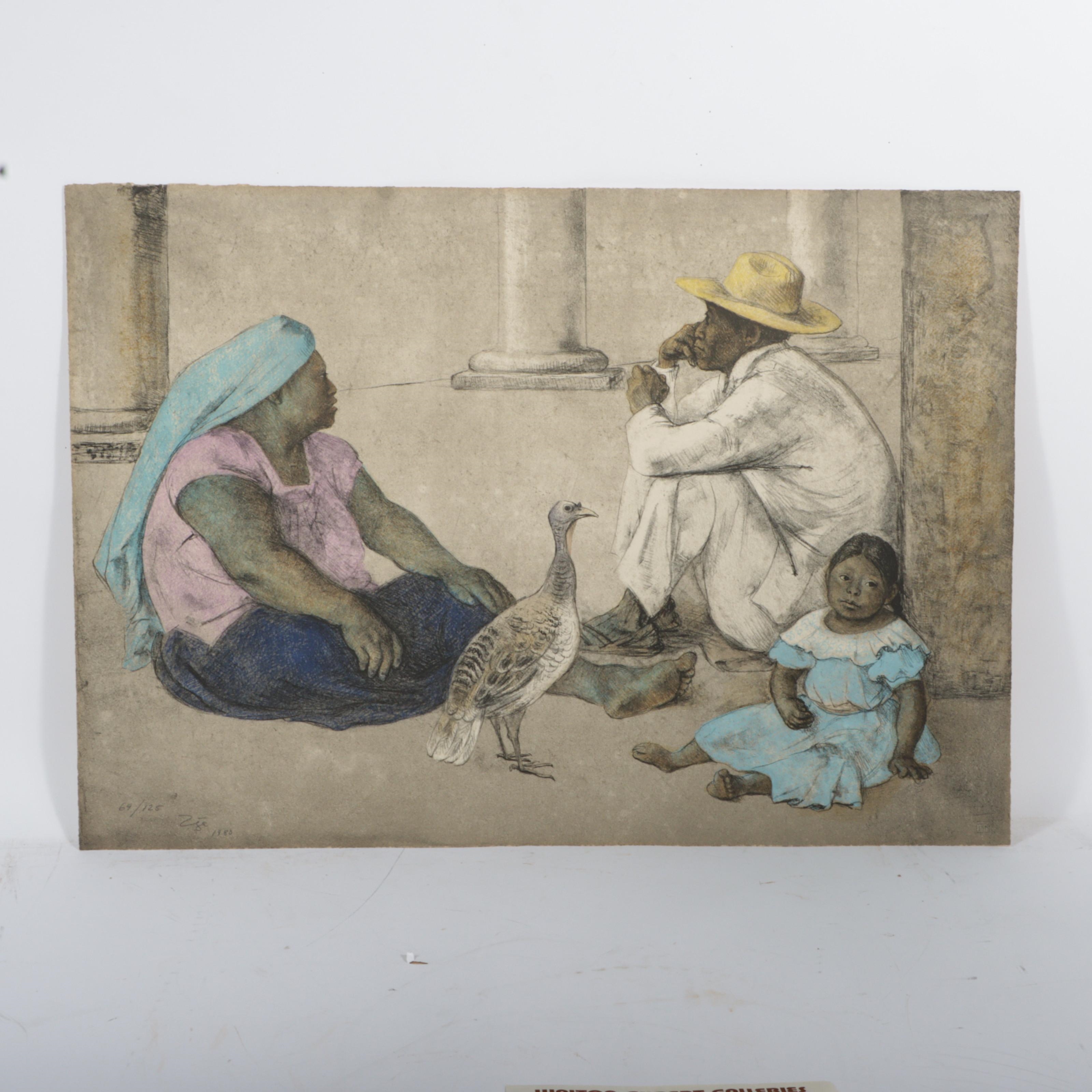 Francisco Zuñiga | La familia indígena II, 1980 (1980) | MutualArt