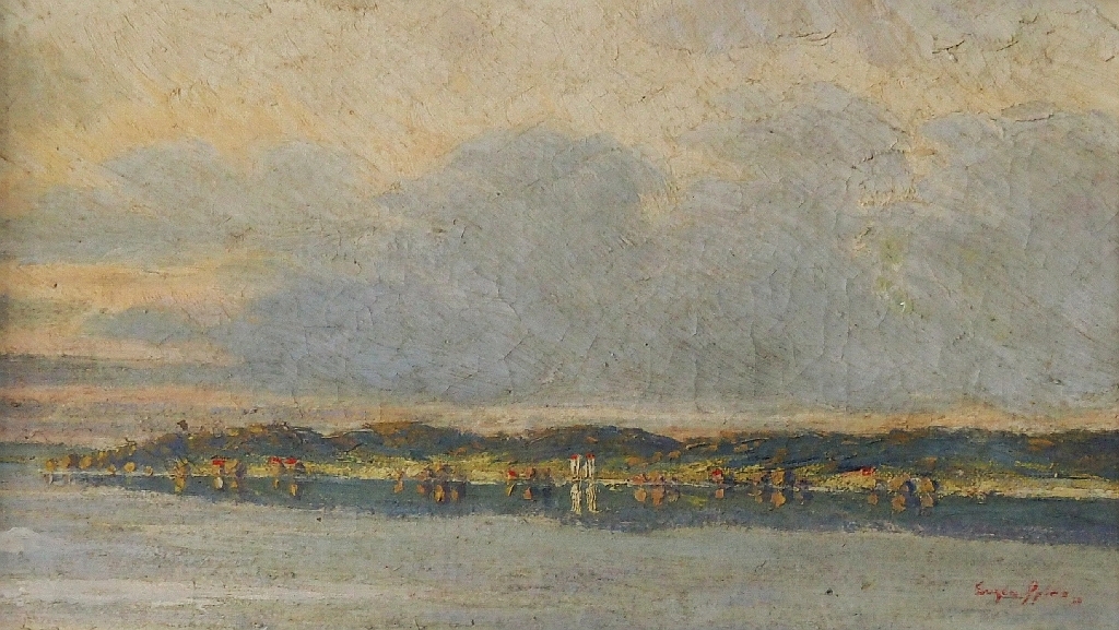 Eugen Spiro | View of Lugano | MutualArt