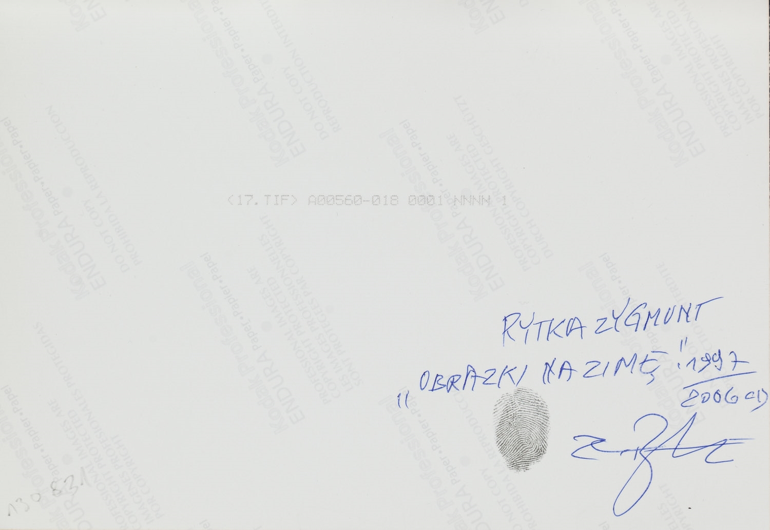 Zygmunt Rytka | Obrazki na zime (2006) | MutualArt