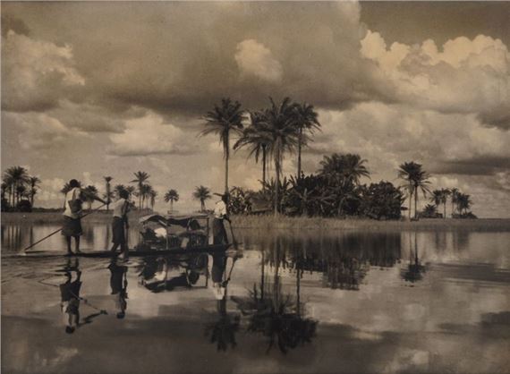 Gérard de Boe | Going up the river (Circa 1930) | MutualArt