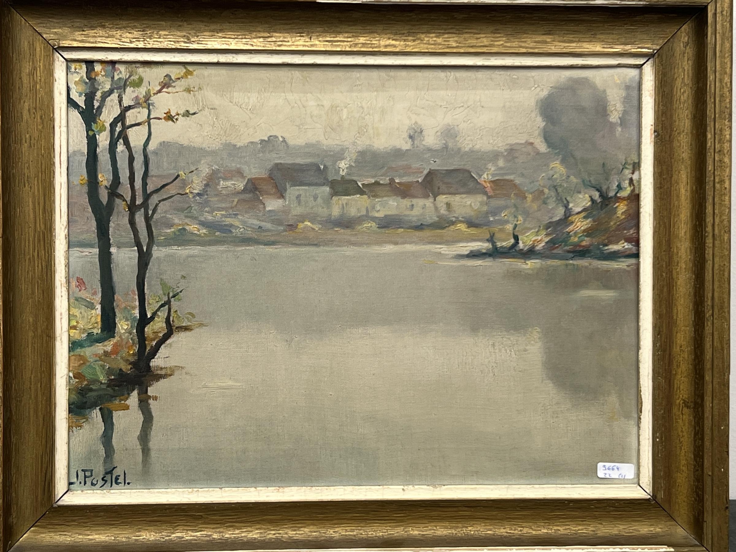 Jules Postel | Vue de lac | MutualArt