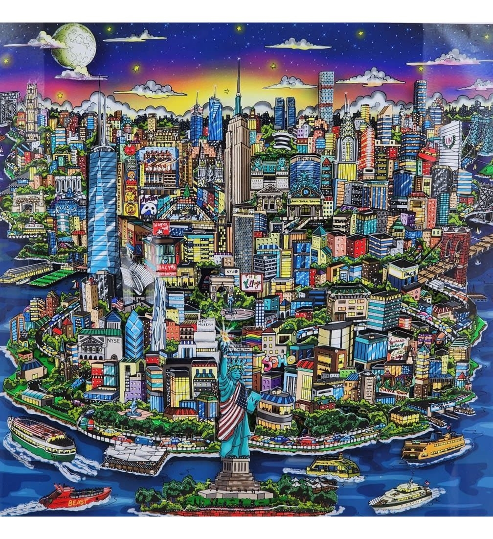 Charles Fazzino | Charles Fazzino Spectacular Sights & Sounds Of NYC ...