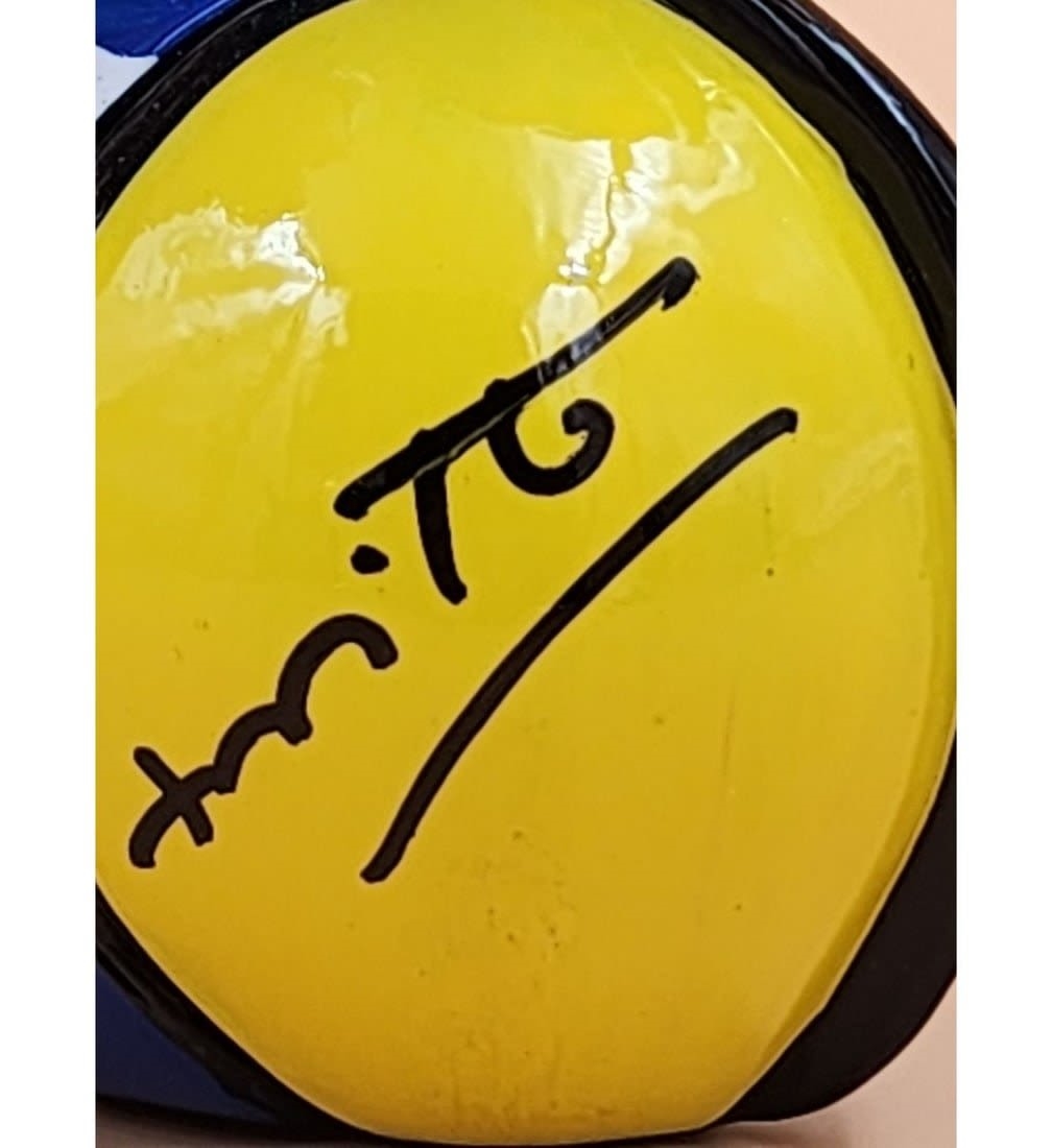 Romero Britto | Romero Britto Royal Bear Sculpture With COA & Original ...