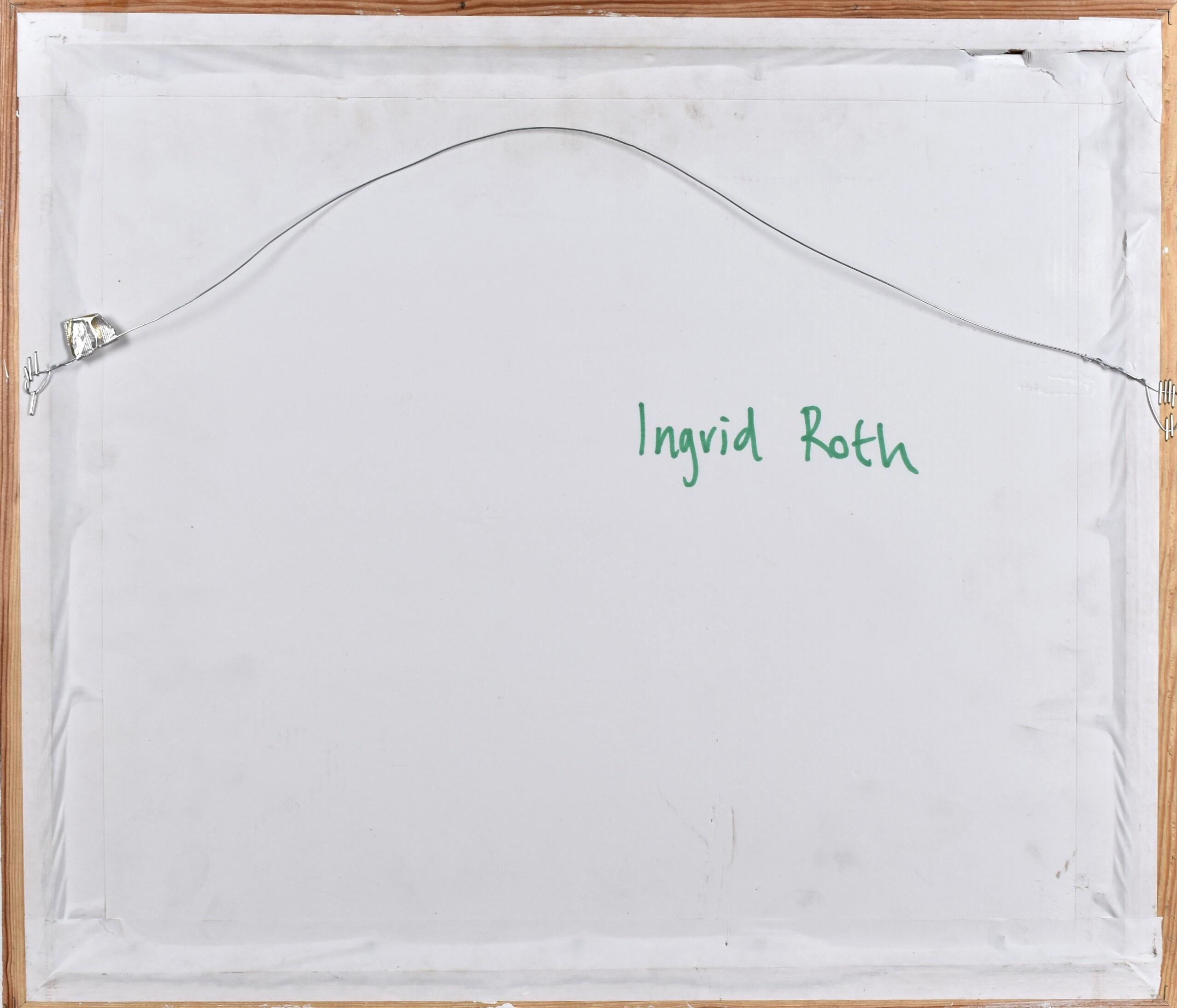 Ingrid Roth | Naivistic composition of two figures | MutualArt