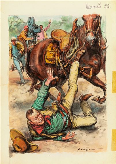 Walter Molino | John Wayne | MutualArt