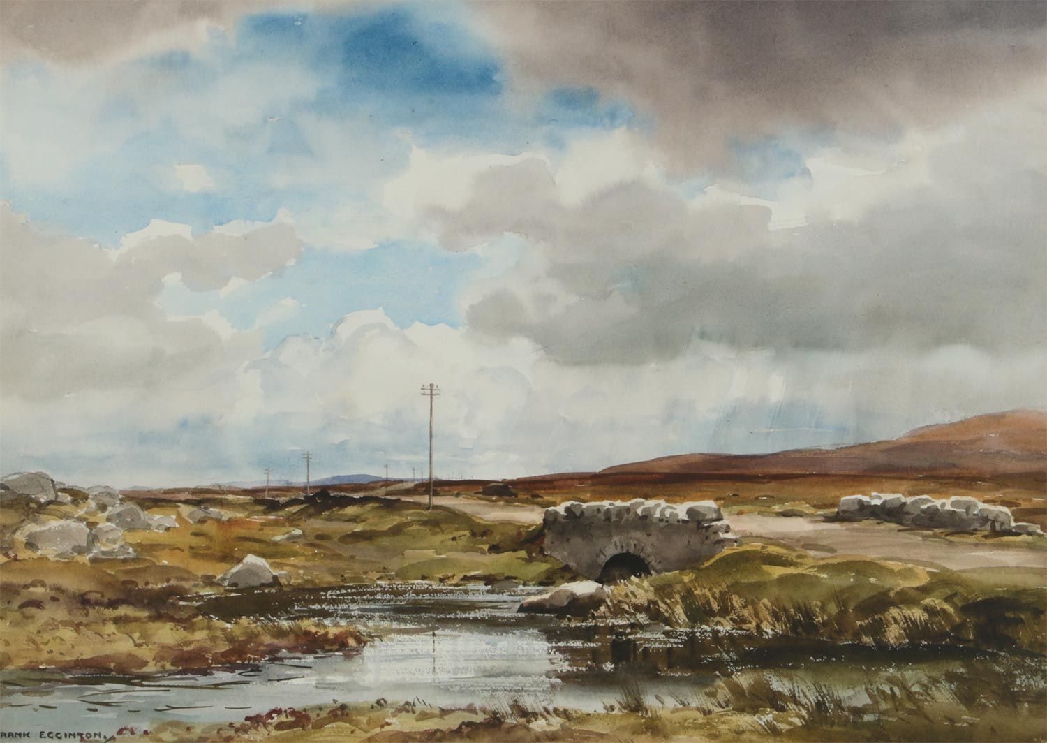 Frank Egginton | ON THE ROAD TO DOOCHARY DONEGAL | MutualArt