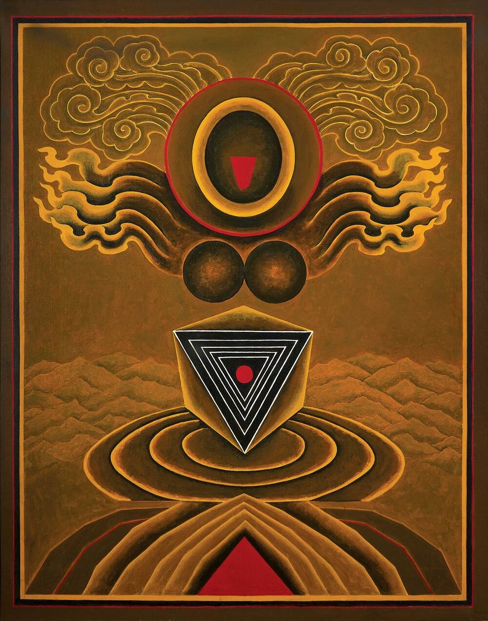 Ghulam Rasool Santosh | Untitled (1989) | MutualArt