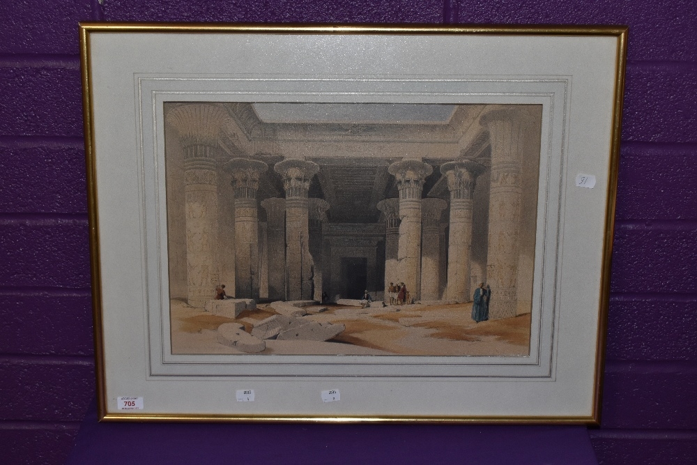 David Roberts | 'The Portico of the Grand Temple of Philoe' | MutualArt