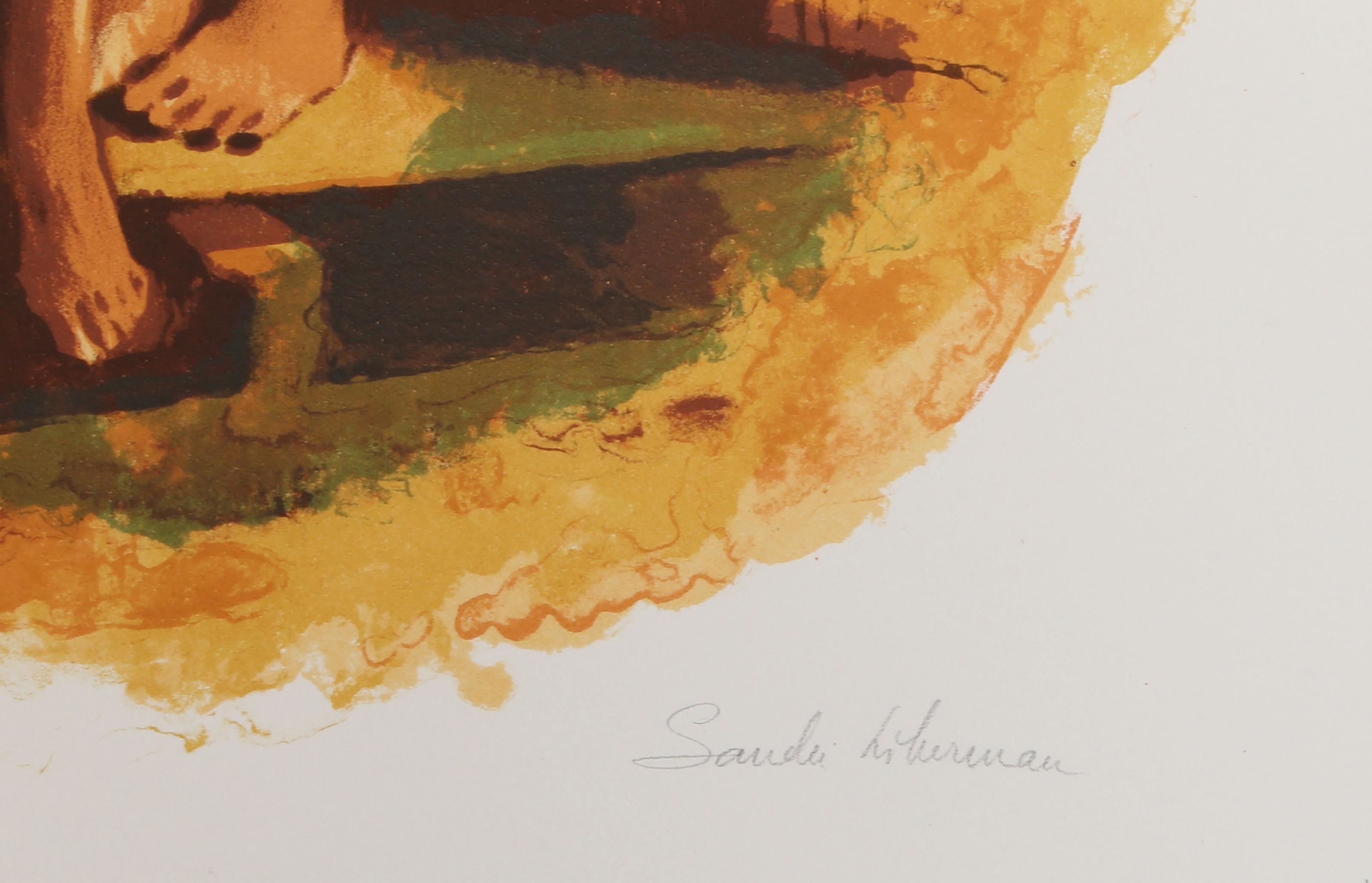 Sandu Liberman | BEHIND THE DOOR (Circa 1970) | MutualArt