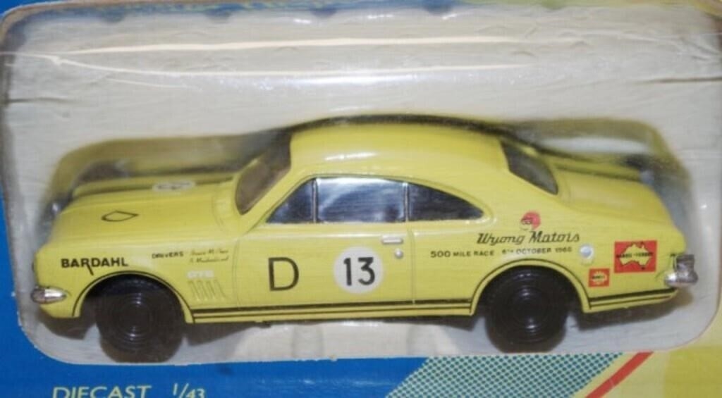 Peter Brock | Seven assorted model race cars (1971) | MutualArt