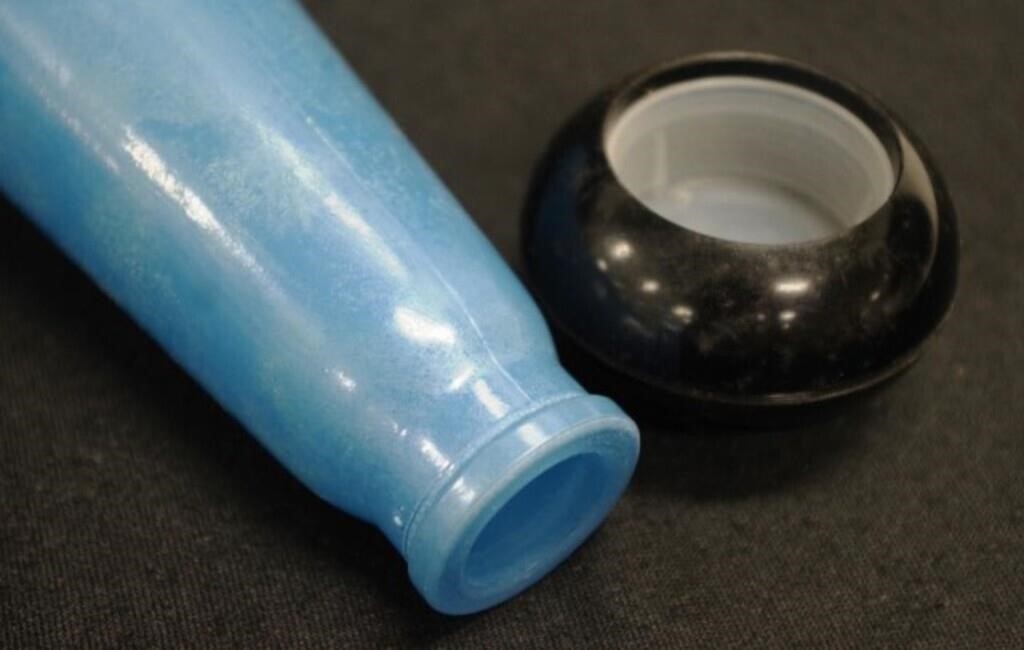 Salvador Dalí | Salvador Dali blue glass bottle | MutualArt