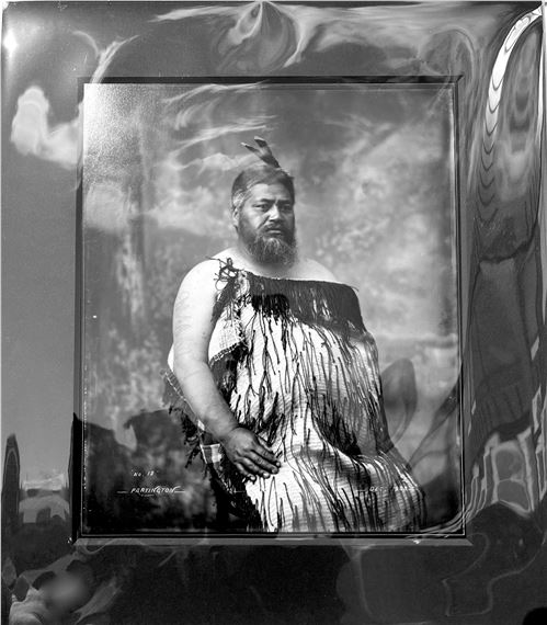 William Henry Thomas Partington | Maori Tane Wearing Korowai | MutualArt