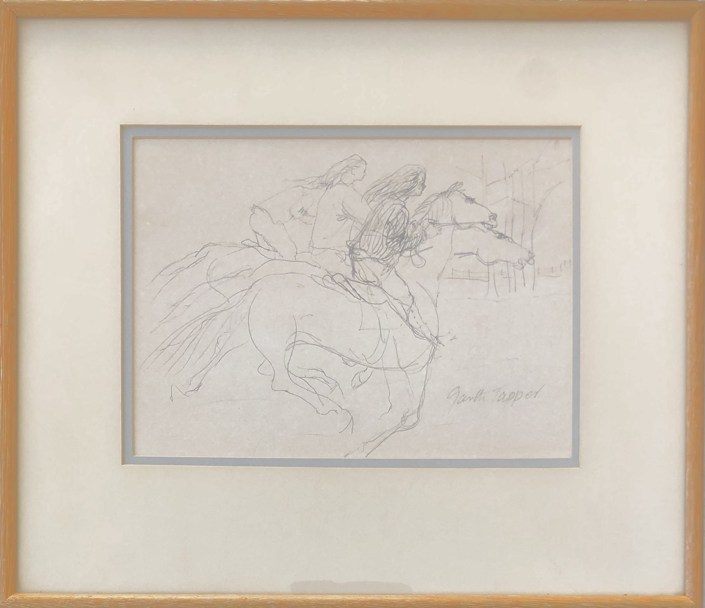 Garth Tapper | Children on Horseback | MutualArt