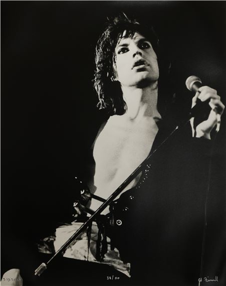 Ed Finnell | Mick Jagger The Rolling Stones 1975 (1975) | MutualArt
