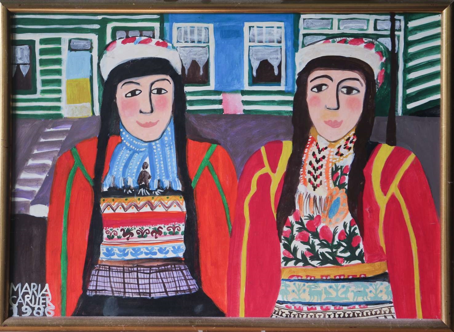 Maria Carlier | Twee vrouwen | MutualArt