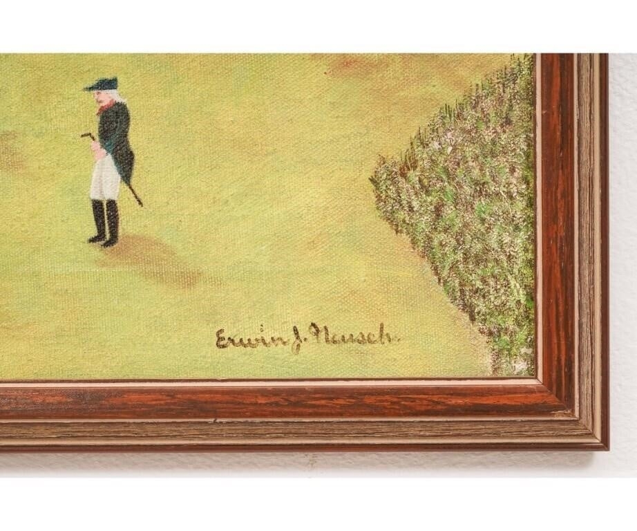 Erwin J. Neusch | Playing Golf at the Golf Club | MutualArt