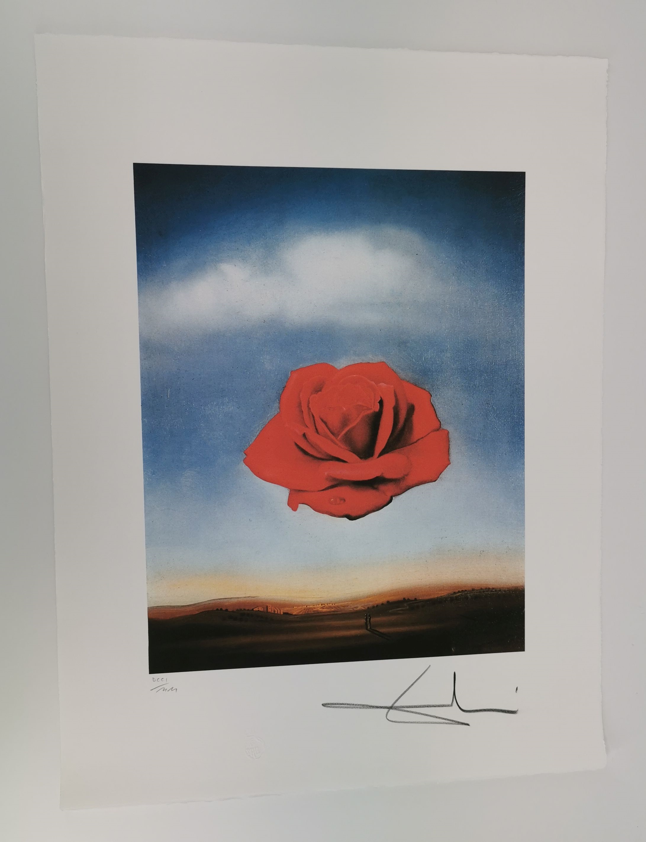 Salvador Dalí | Die meditative Rose (1958) | MutualArt