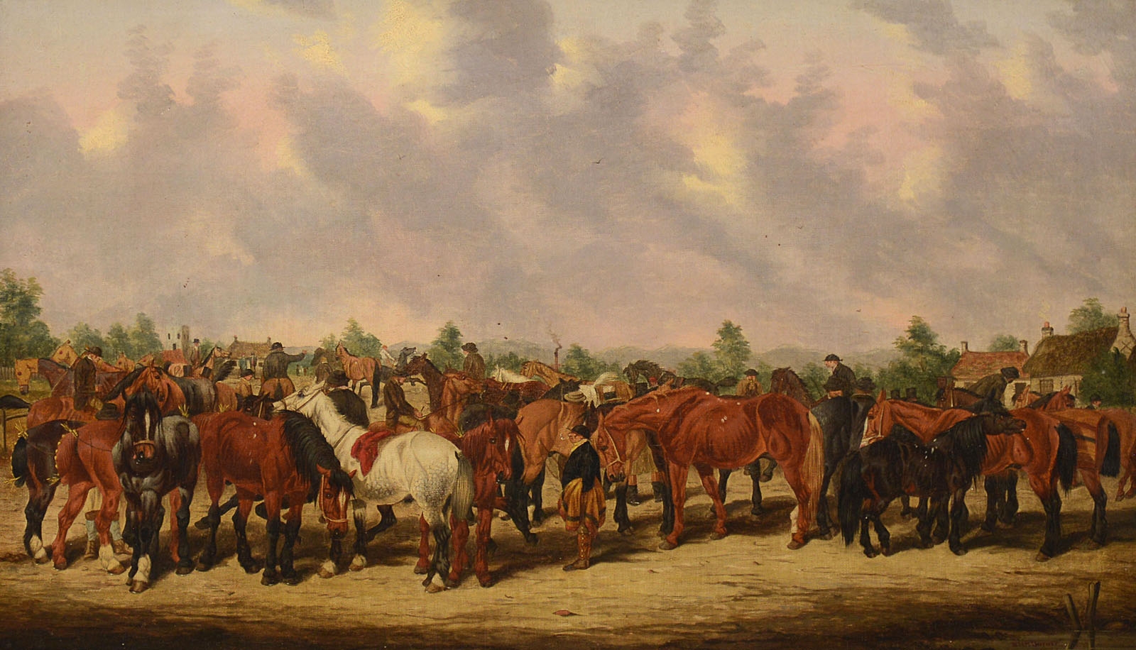 William Henry M. Turner | The Horse Fair (1863) | MutualArt