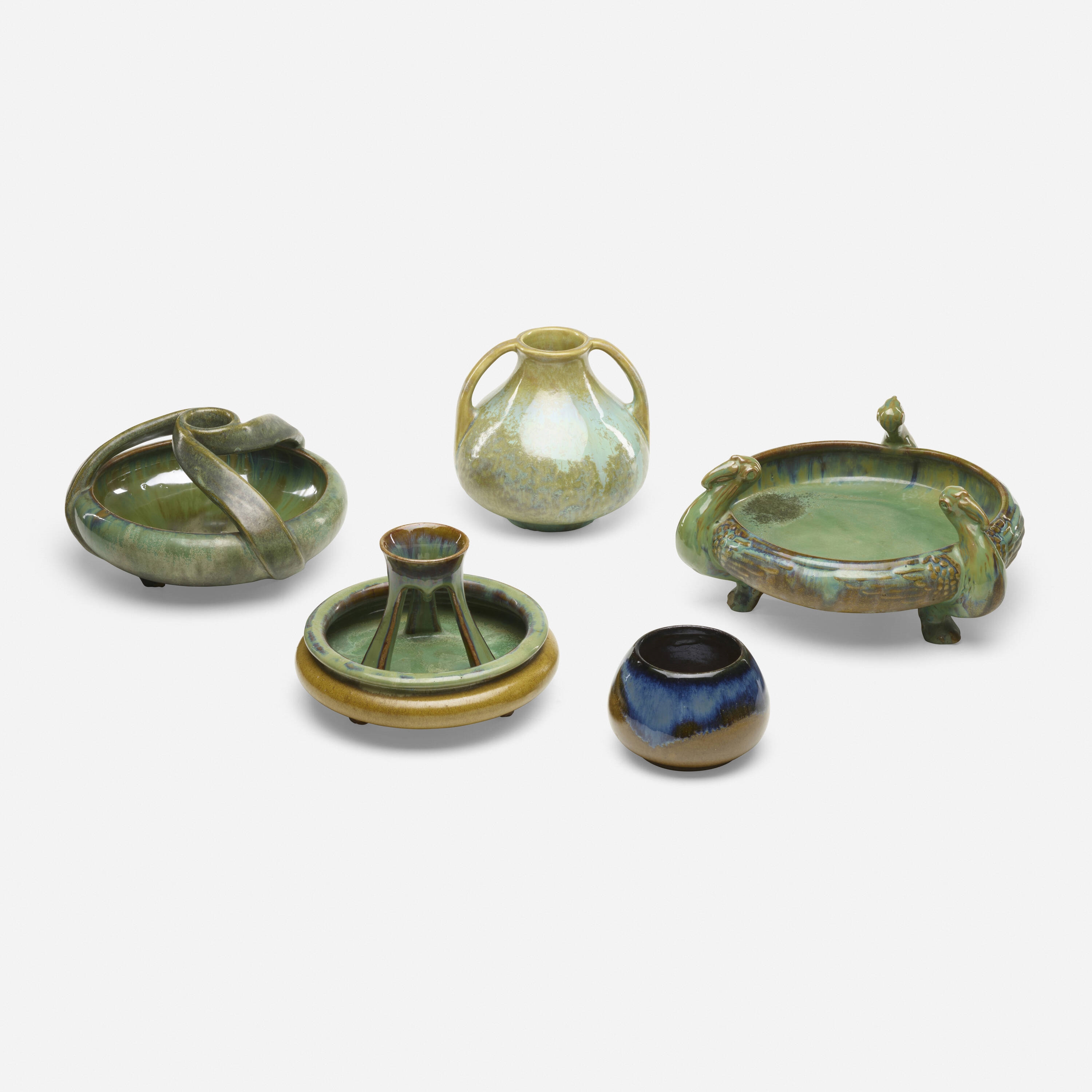 Fulper Pottery Company | Collection of five works | MutualArt