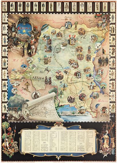 James Thiriar | CONGO / TABULA HISTORICA. Circa 1955. (Circa 1955 ...