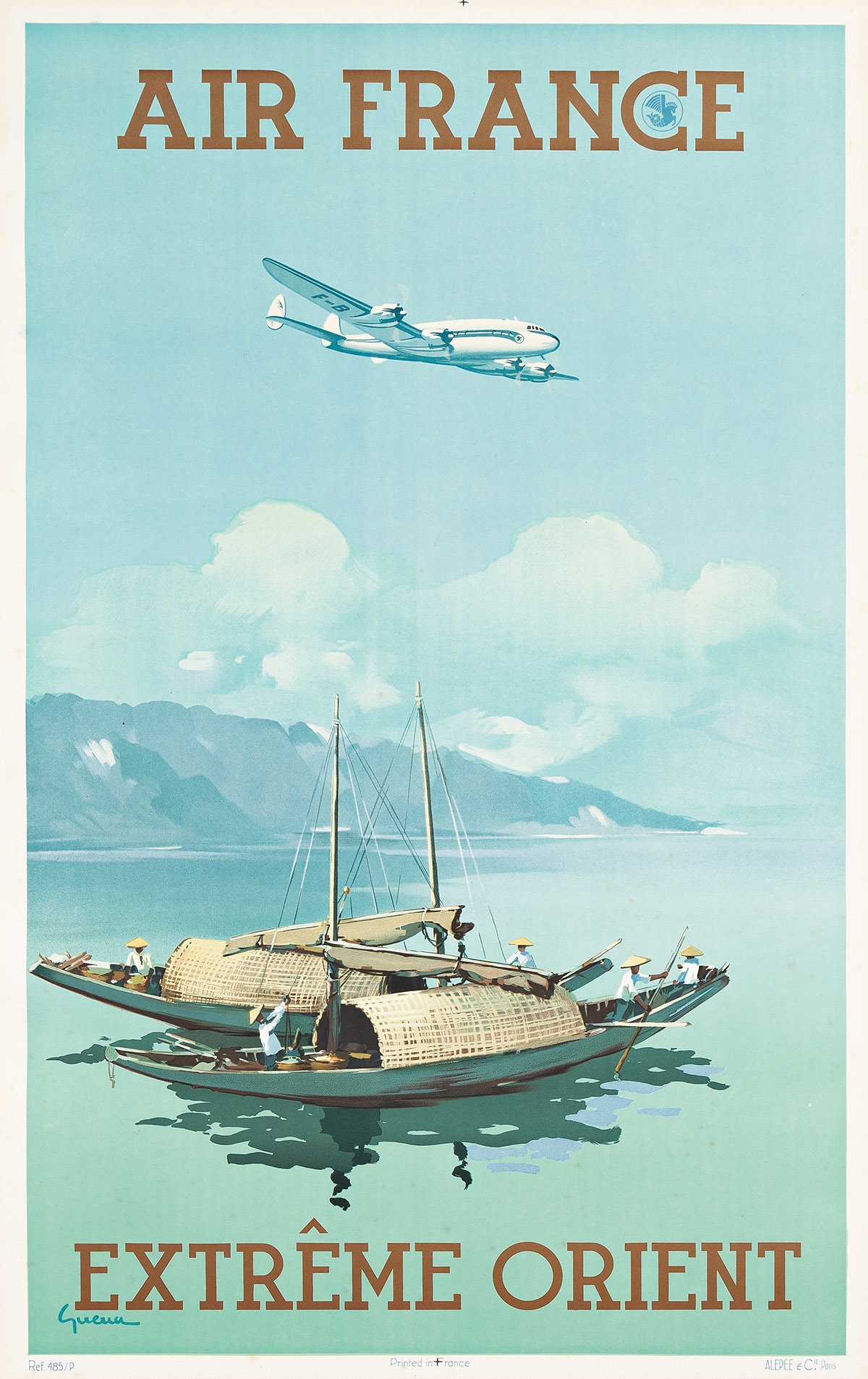 Vincent Guerra | AIR FRANCE / EXTRÊME ORIENT. 1950. (1950) | MutualArt